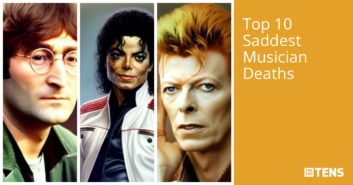Top 10 Saddest Musician Deaths - TheTopTens