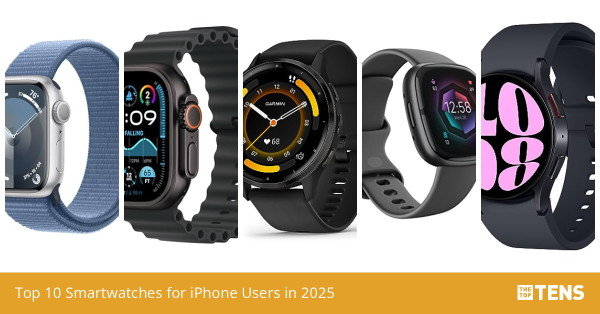 Top 10 Smartwatches for iPhone Users in 2025