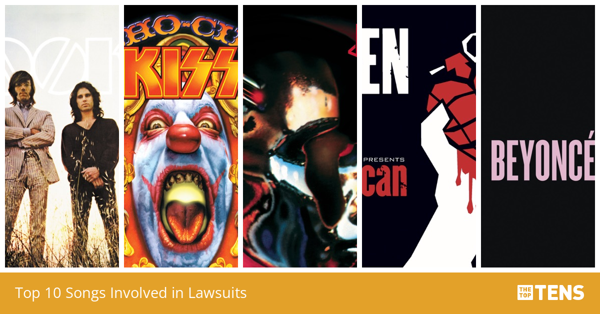 Top 10 Songs Involved in Lawsuits