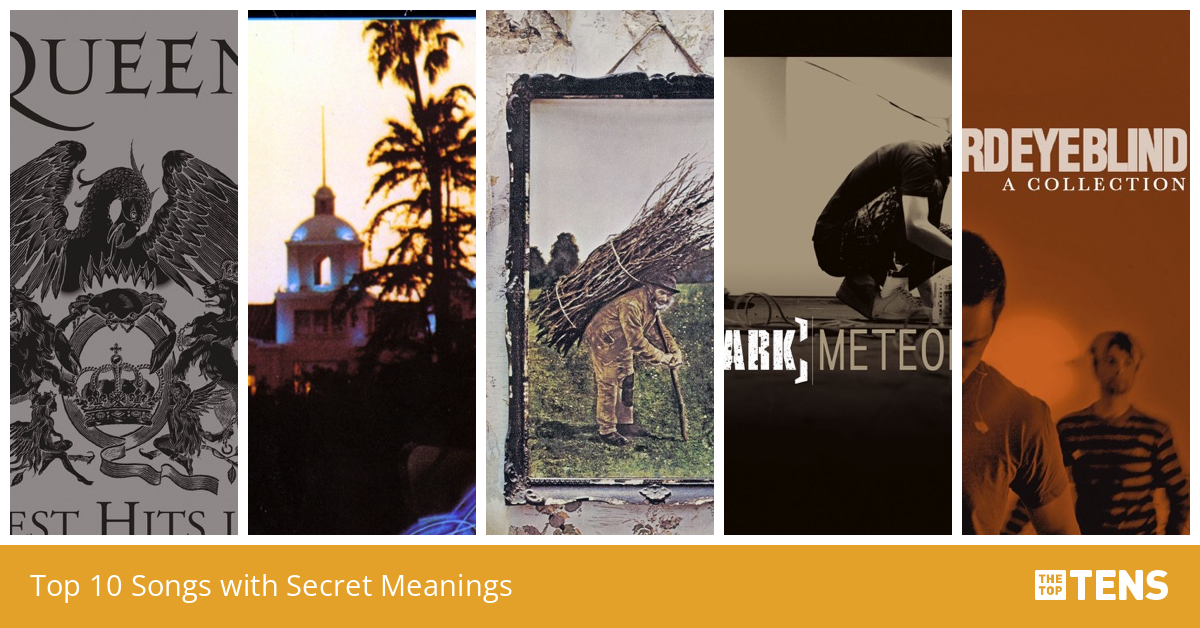 Top 10 Songs with Secret Meanings