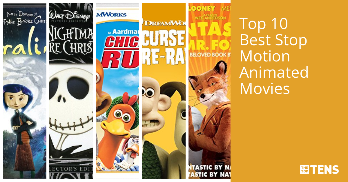 Best Stop Motion Animated Movies - Top Ten List - TheTopTens