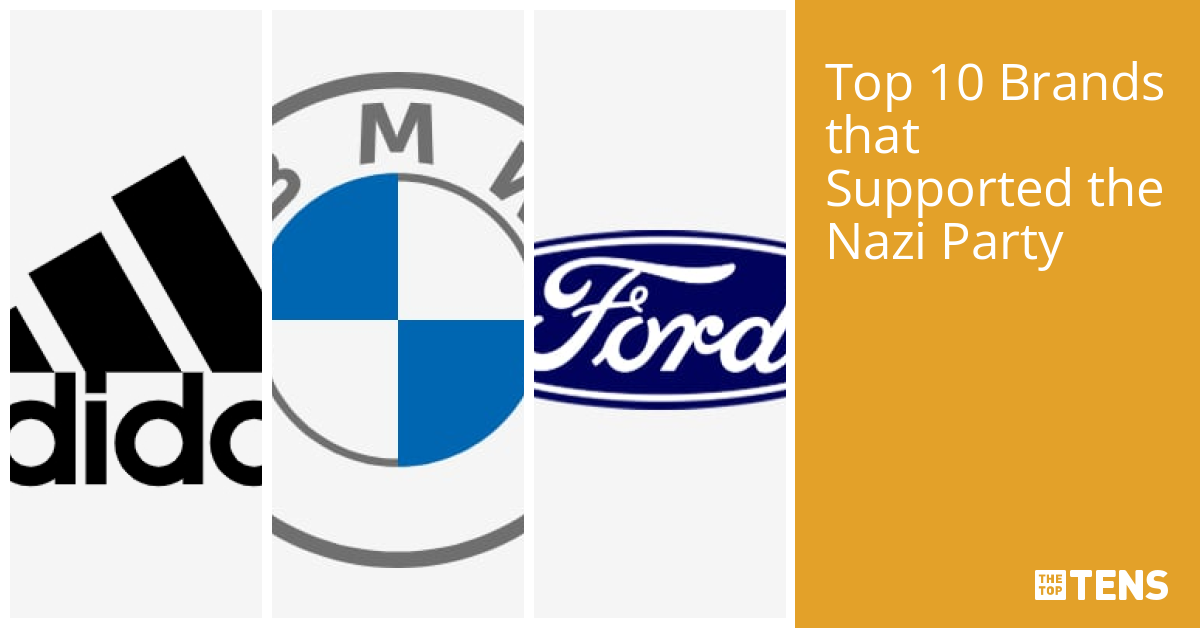 Top 10 Brands that Supported the Nazi Party