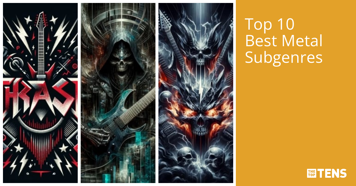 Top 10 Best Metal Sub Genres - TheTopTens