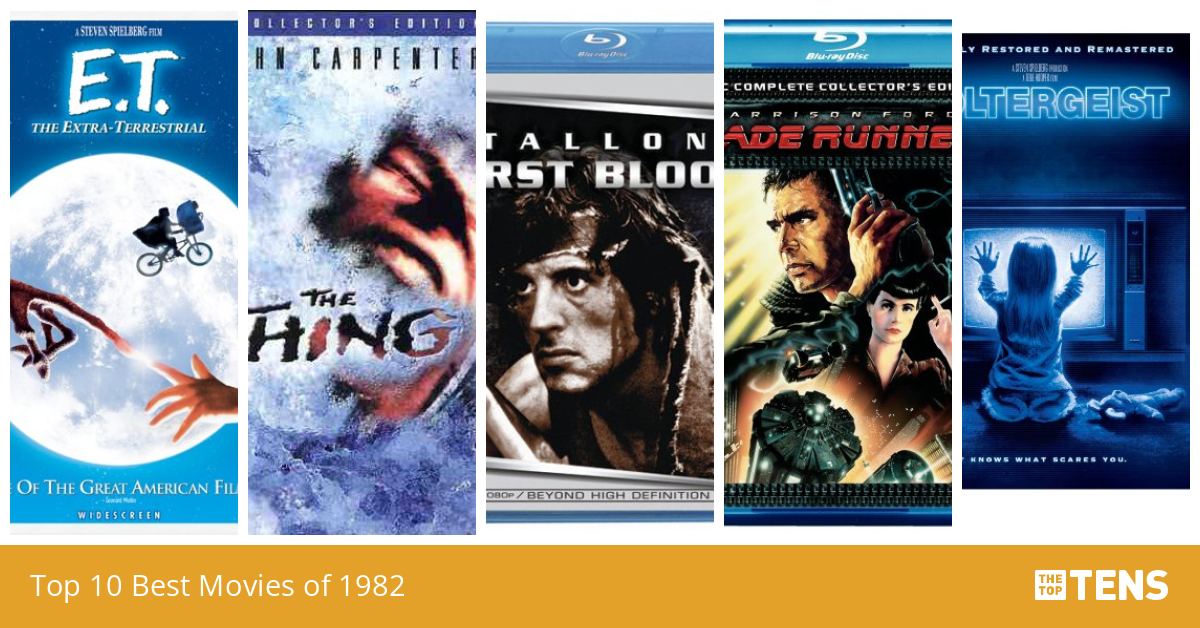 Top 10 Best Movies of 1982