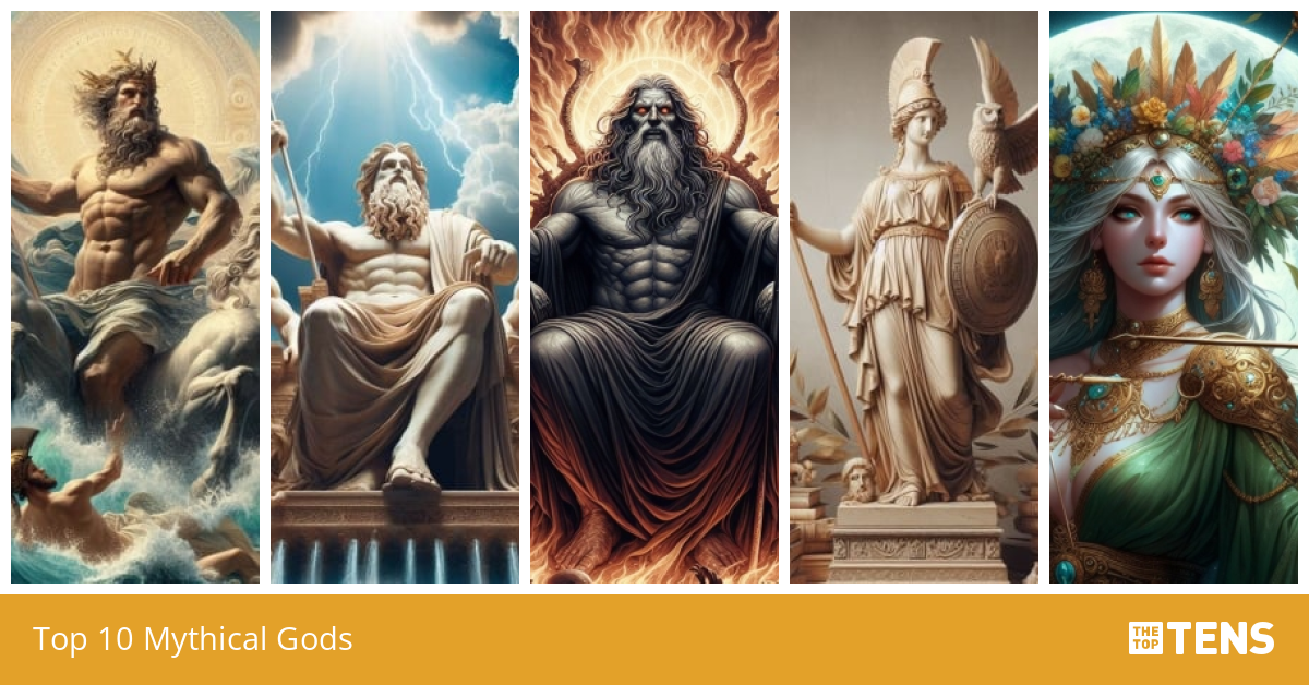 Top 10 Mythical Gods