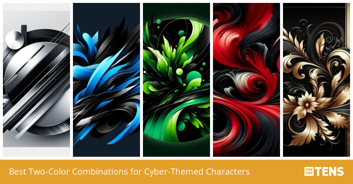 Best Two-Color Combinations for Cyber-Themed Characters