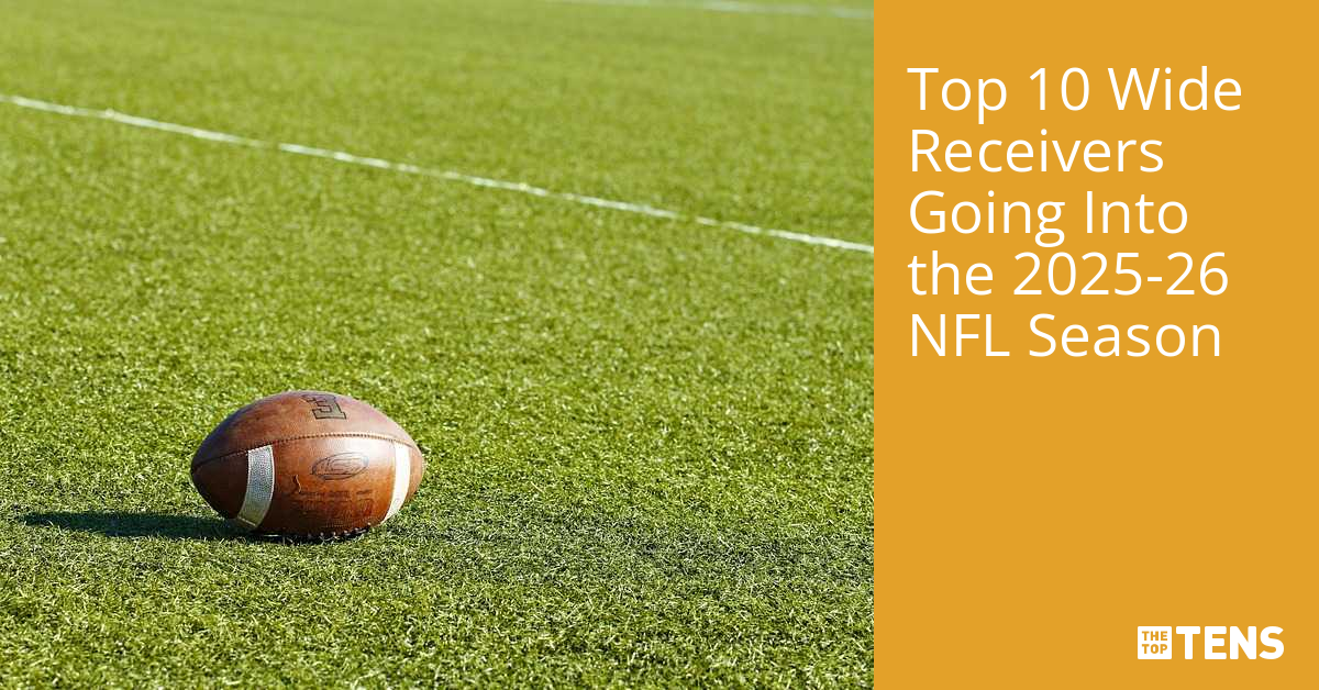 Top 10 Wide Receivers Going Into the 2025-26 NFL Season