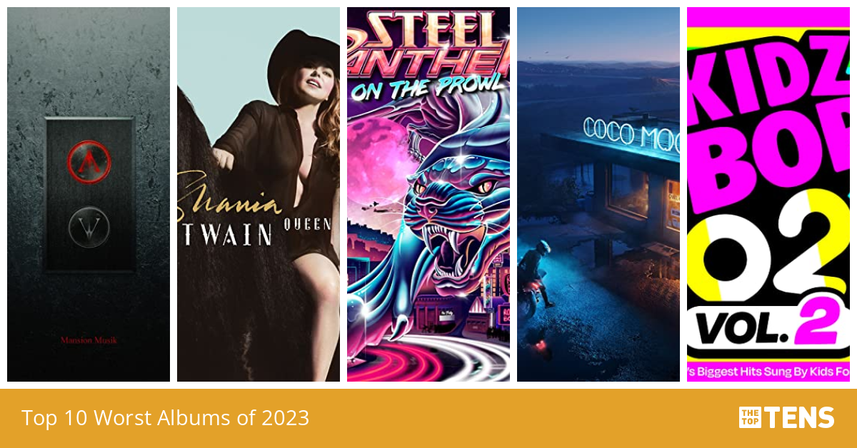 Top 10 Worst Albums of 2023