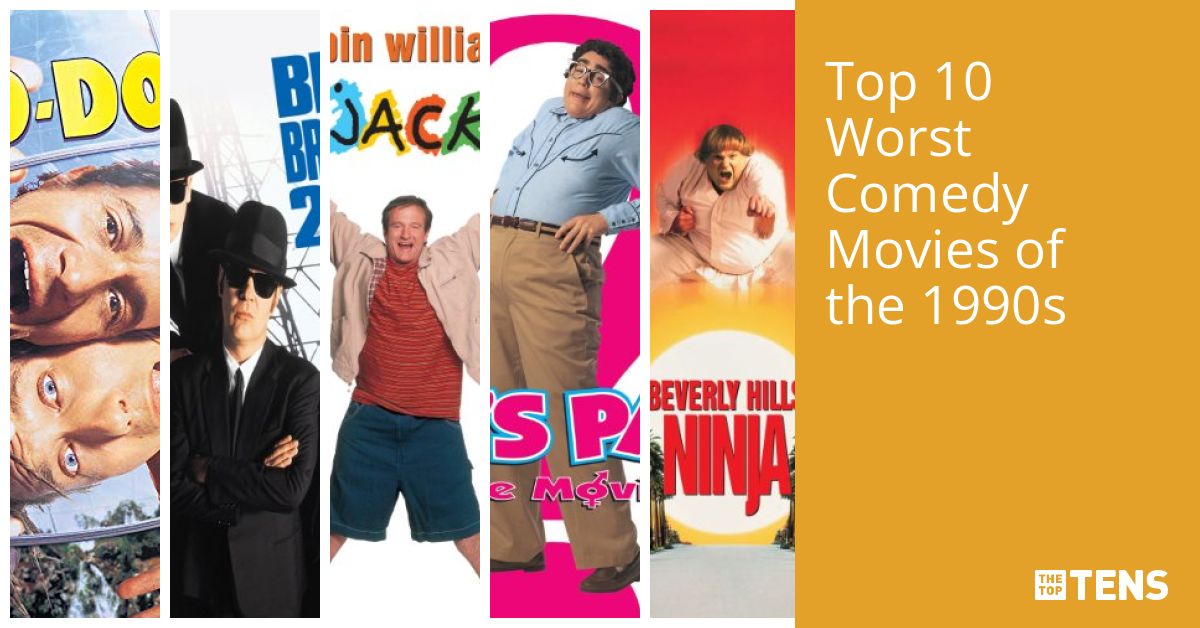 Top 10 Worst Comedy Movies of the 1990s - TheTopTens