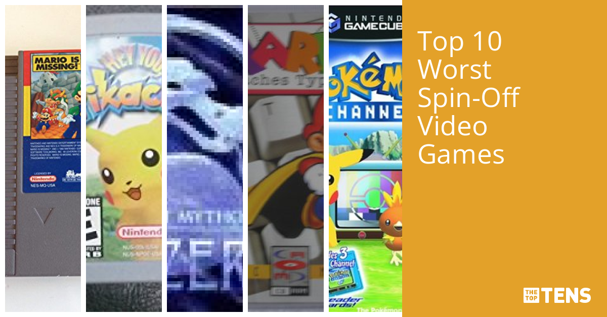 Worst Video Game Spin-Off Games - Top Ten List - TheTopTens