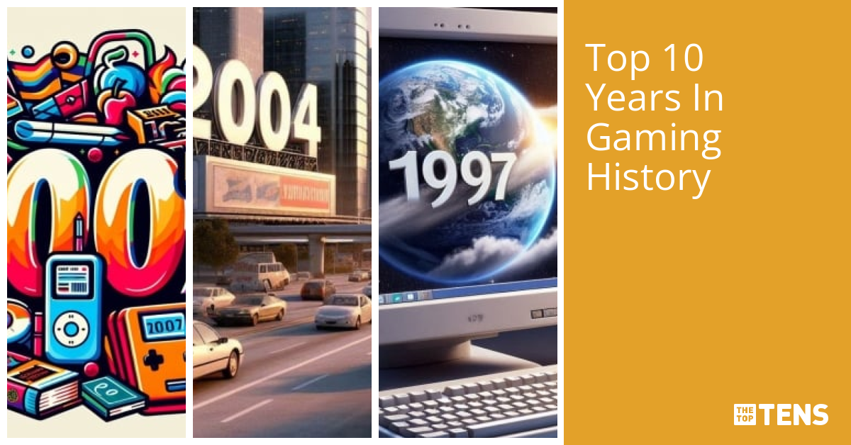 Top 10 Years In Gaming History